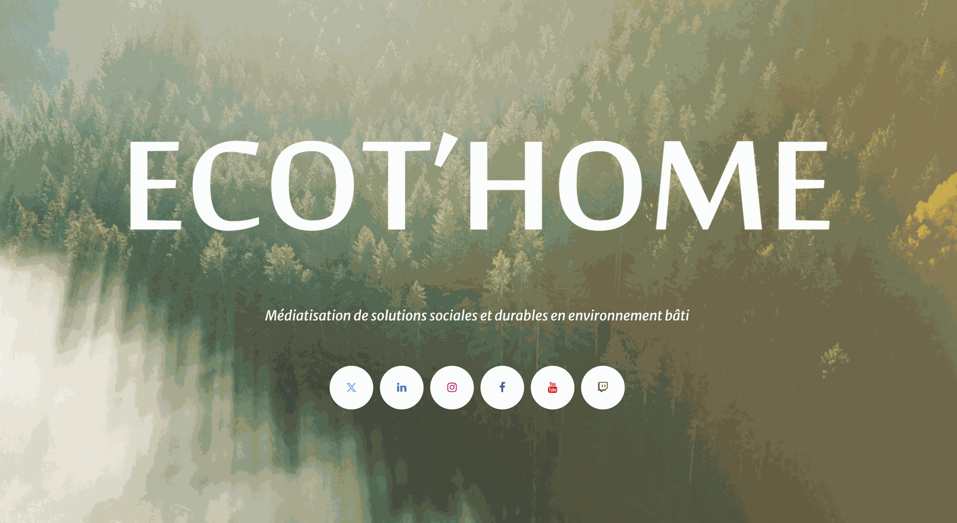 Solutions in urban planning & sustainable construction | ECOT'HOME